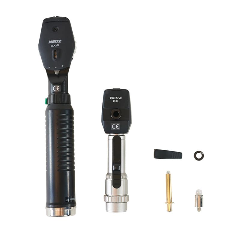 Medical Empire | Neitz Ophthalmoscope Retinoscope Set BXα 13RX BX Alpha ...